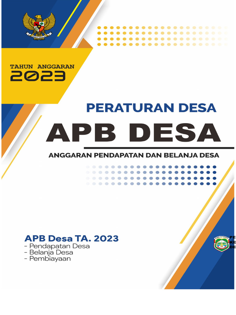 Perdes No. 2 RKPDes Tahun 2024 | PDF