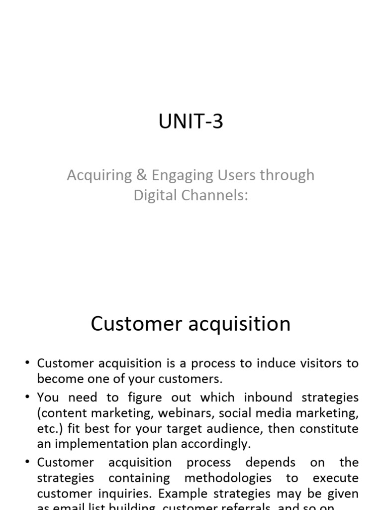 unit3 | Download Free PDF | Search Engine Optimization | Search Engine Marketing