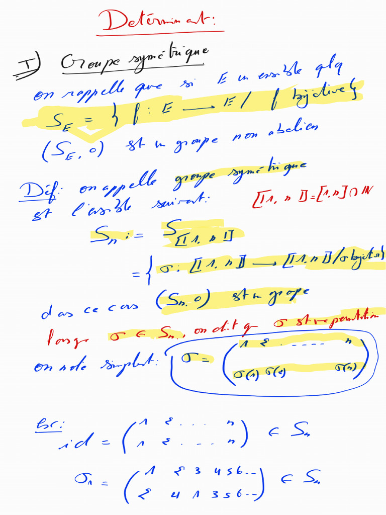 Determinants 1 | PDF
