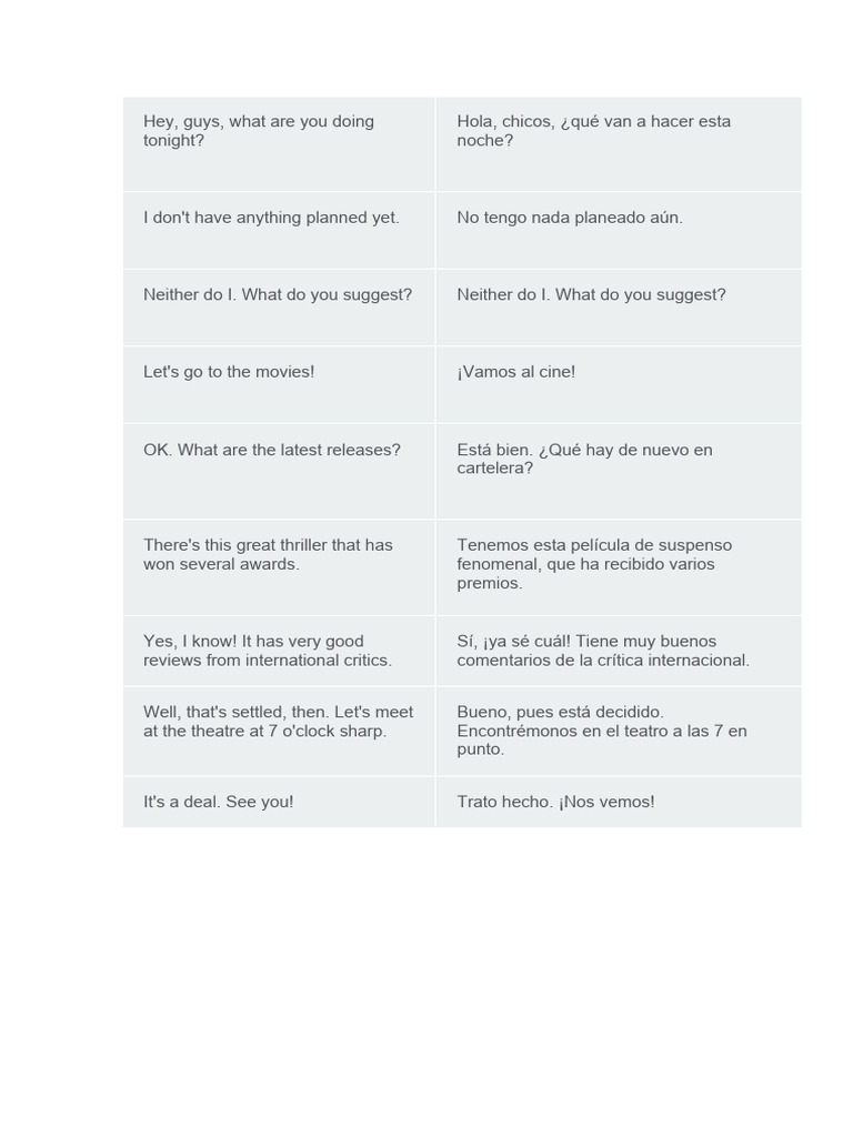 Speaking Test - Role Play | PDF