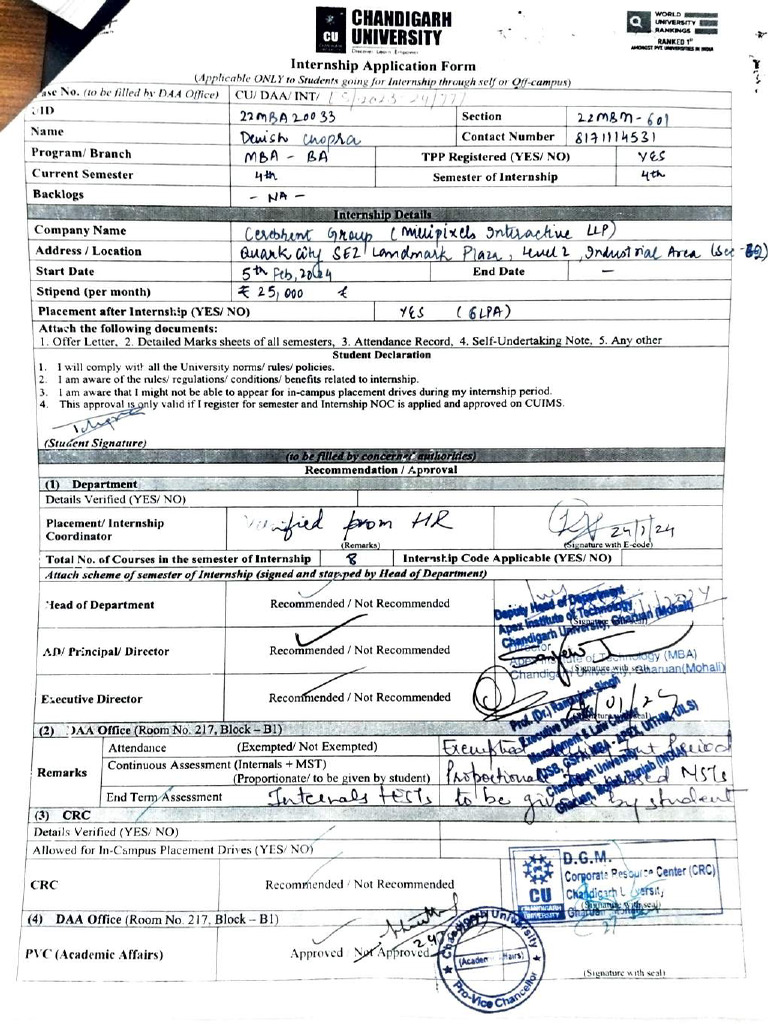 OfferLetter NOC Compressed | PDF | Employment | Business