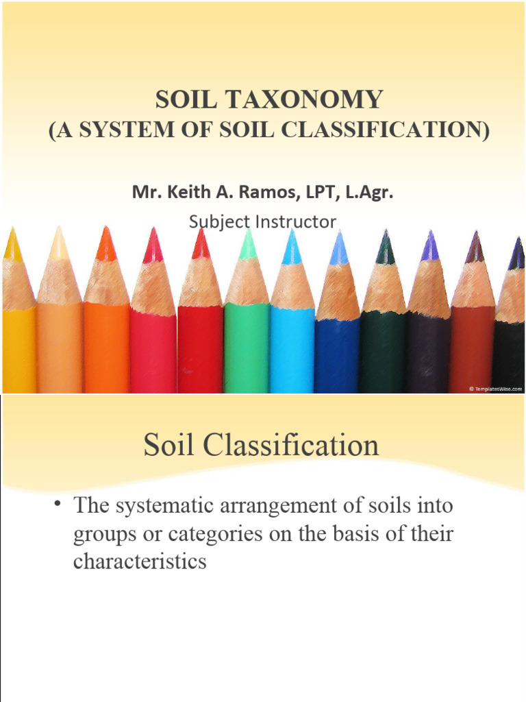 Soil Fertility Module 4 Soil Taxonomy | PDF | Soil | Soil Science
