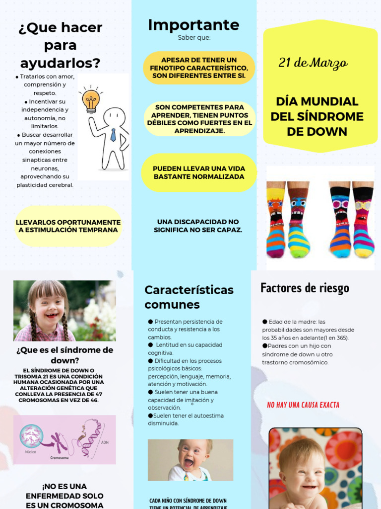 Apoyo y Aprendizaje en Síndrome de Down | PDF