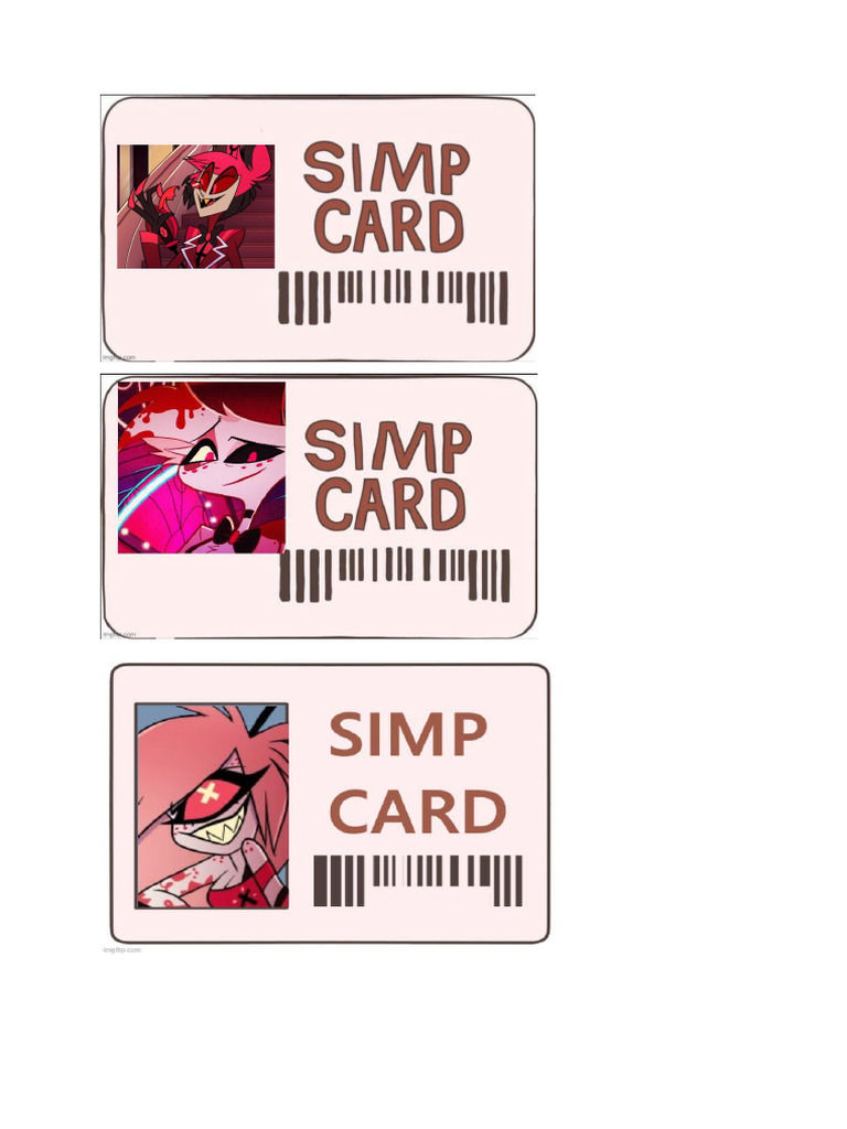 Simp Cards | PDF