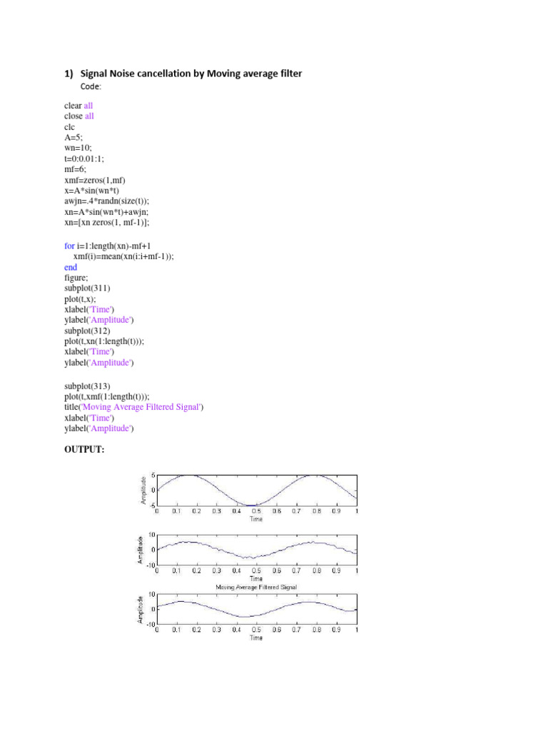 Last Exp - Digital Signal Processing | PDF | Teaching Methods & Materials