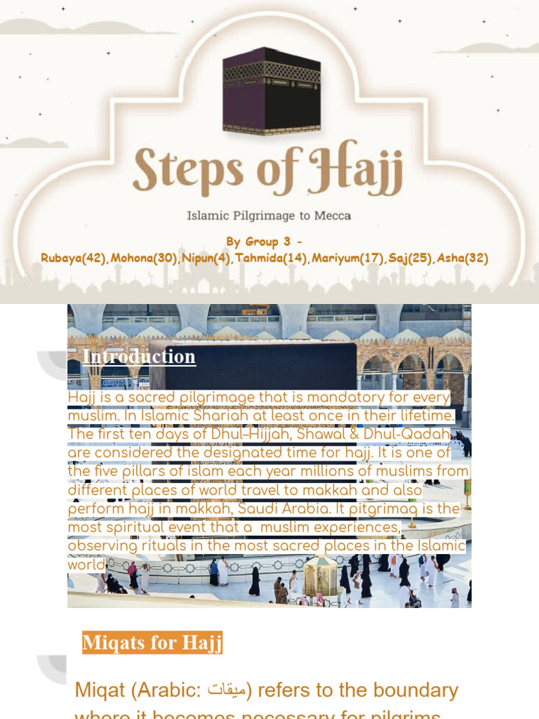 Hajj | PDF | Hajj | Abrahamic Religions