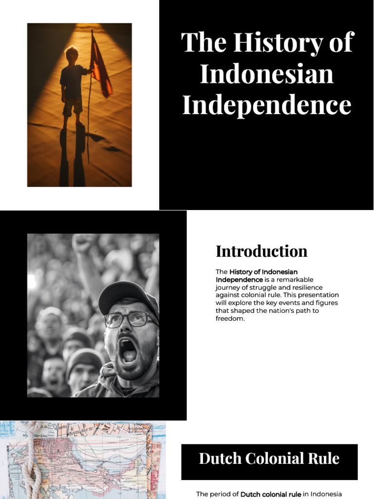 Slidesgo The History of Indonesian Independence 20240609122806B85P | PDF