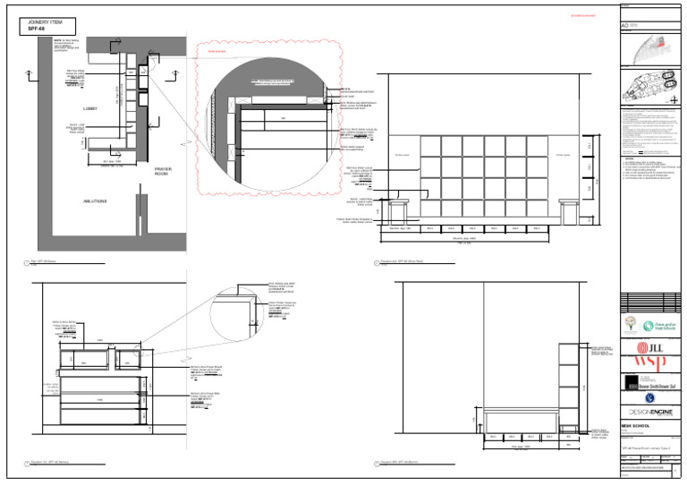 MC Ph01 p04 06a01 Dea DWG Ind 506068 A SPF 68 Prayer Room Joinery Type ...