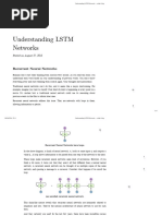 Understanding LSTM Networks - Colah's Blog | PDF | Artificial Neural Network | Systems Science