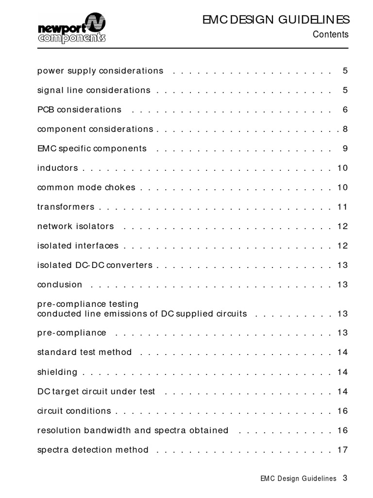 Emc Design Guide | Download Free PDF | Electromagnetic Compatibility ...