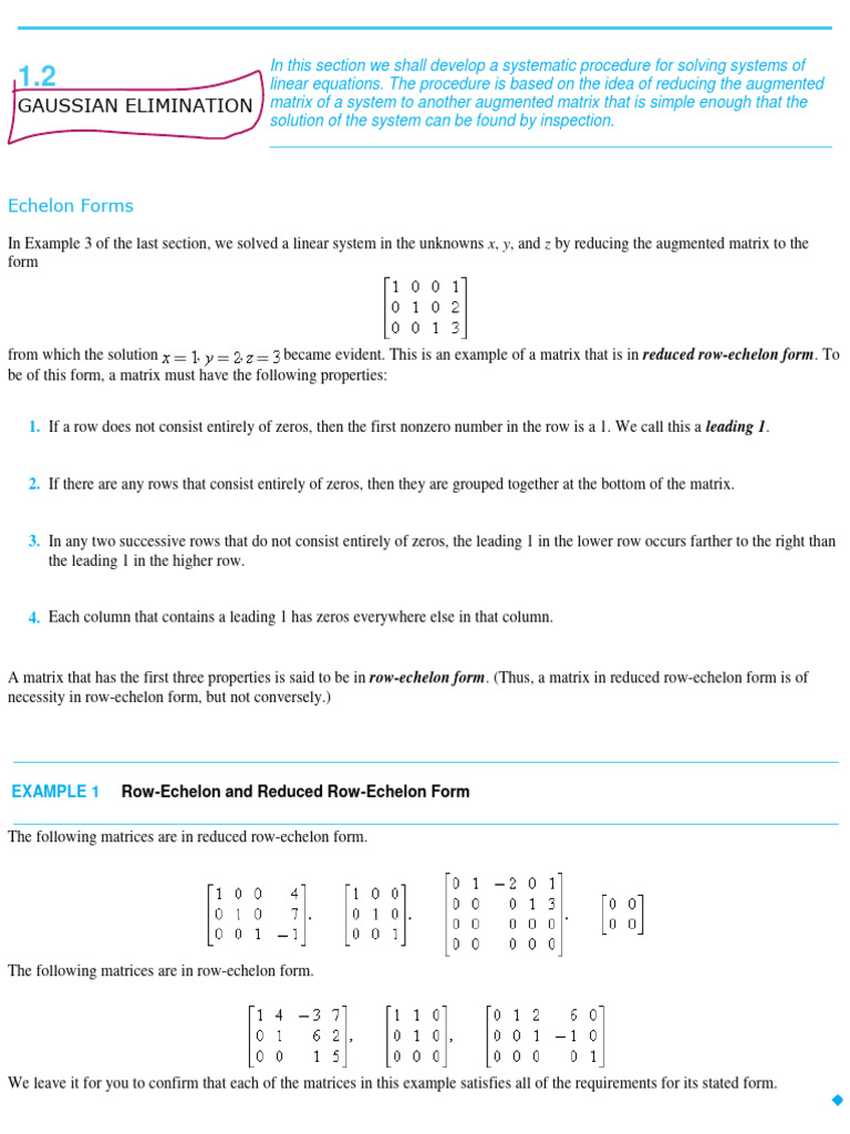 Lecture8 04042024 110138pm | PDF | System Of Linear Equations | Matrix (Mathematics)
