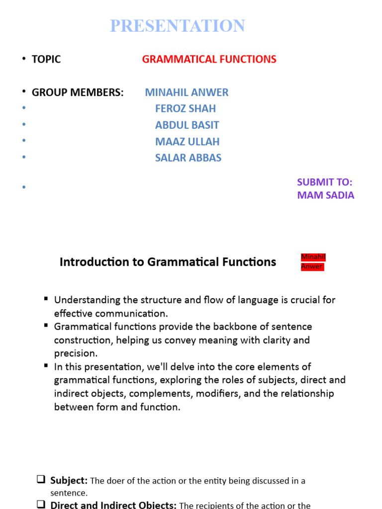 GROUP#4 Syntax and Grammar FINAL | PDF | Adverb | Adjective
