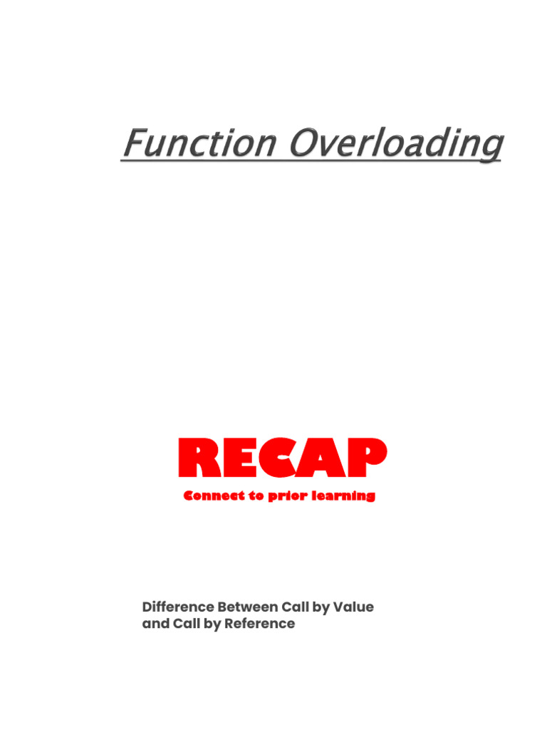 Functions In Java Lesson 6 New Pdf Method Computer Programming 8909