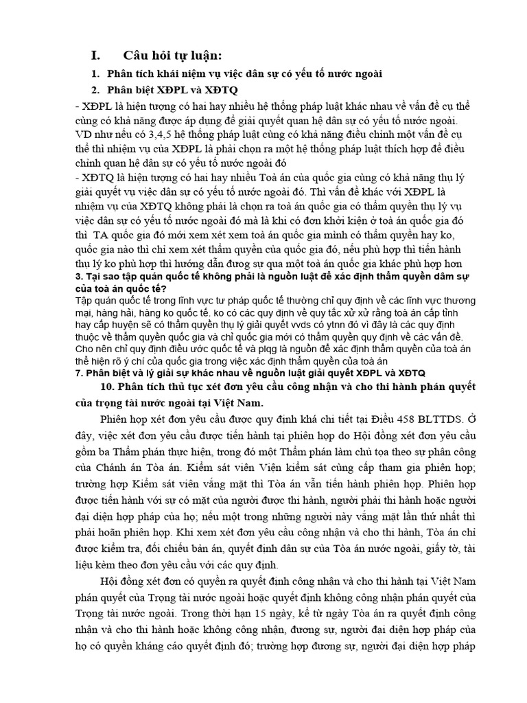 TPQT thảo luận bài 4 | PDF