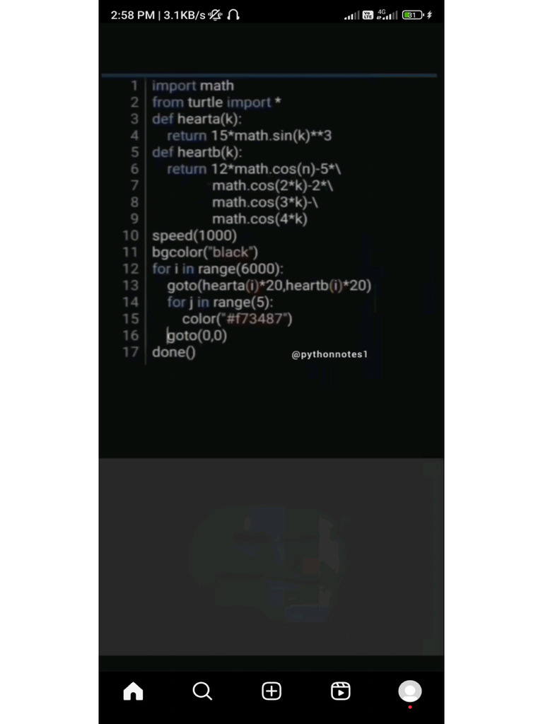 Python Turtle Heart Shape Code | PDF | Teaching Methods & Materials
