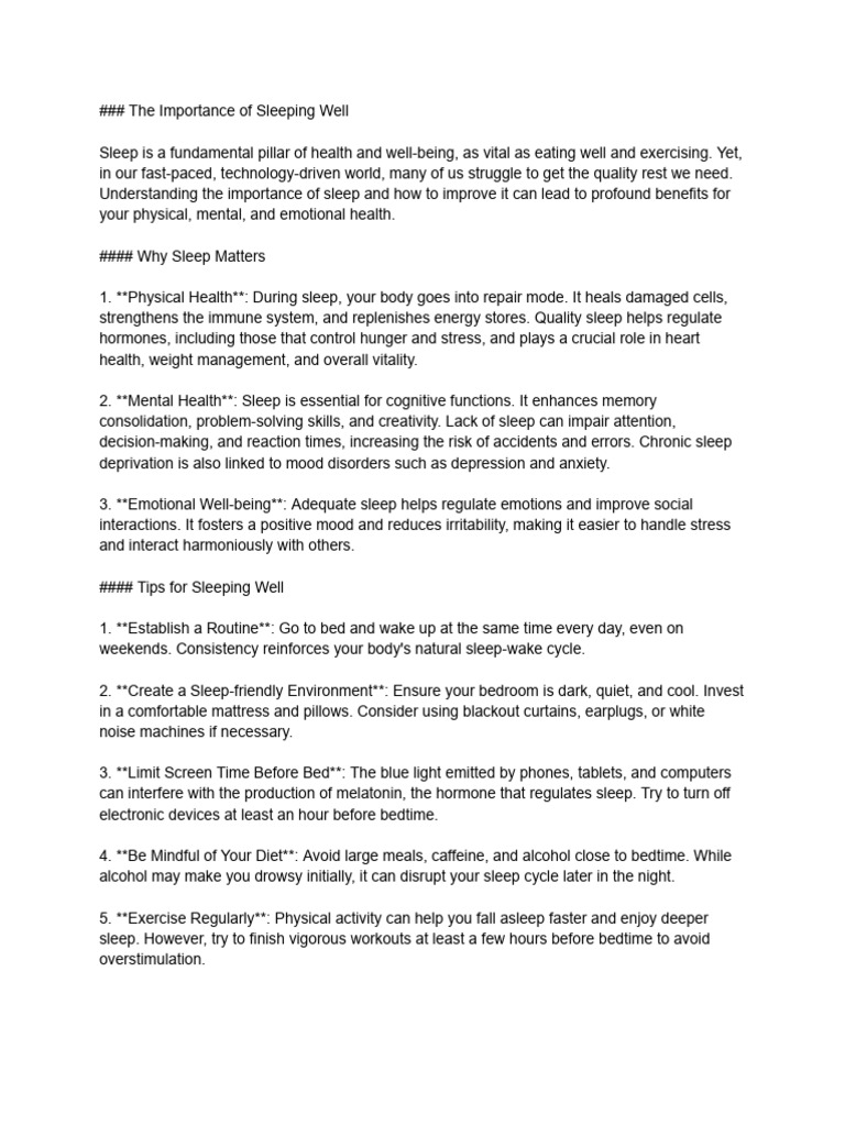 Coursehero 3 | PDF | Sleep | Physiology