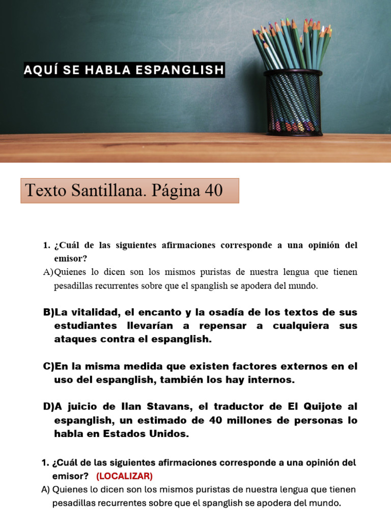 Aquí Se Habla Espanglish | PDF | Historia | Clásicos
