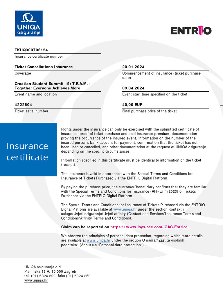 Tkuq000706 24 | PDF | Insurance | Business