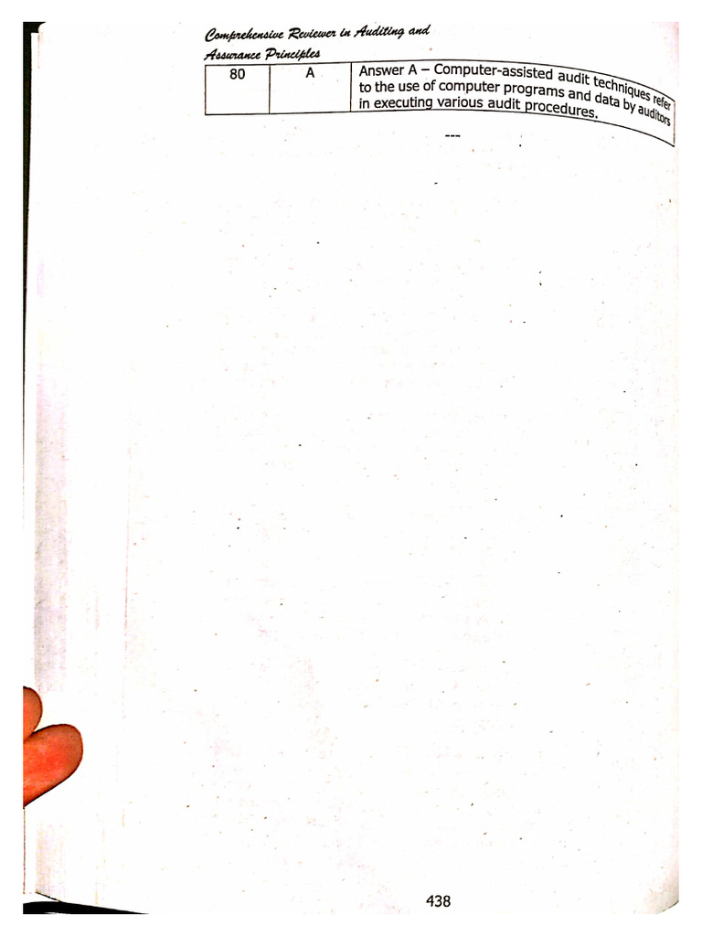 Chapter 11 - Reporting On Special-Purpose Audit Engagements | PDF