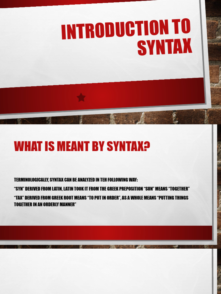 Introduction to syntax | Download Free PDF | Phrase | Noun
