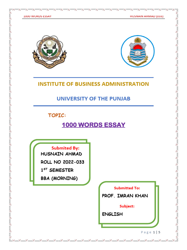 English 1000 Words Assignment | PDF | Poverty & Homelessness | Economic ...