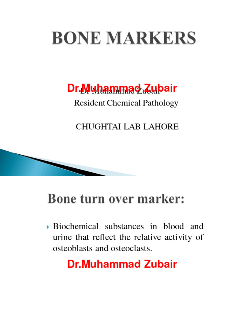 Bone Markers | Download Free PDF | Bone | Osteoporosis