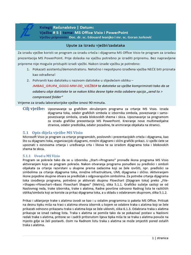 V5 Uvod UPower Point Visio | PDF