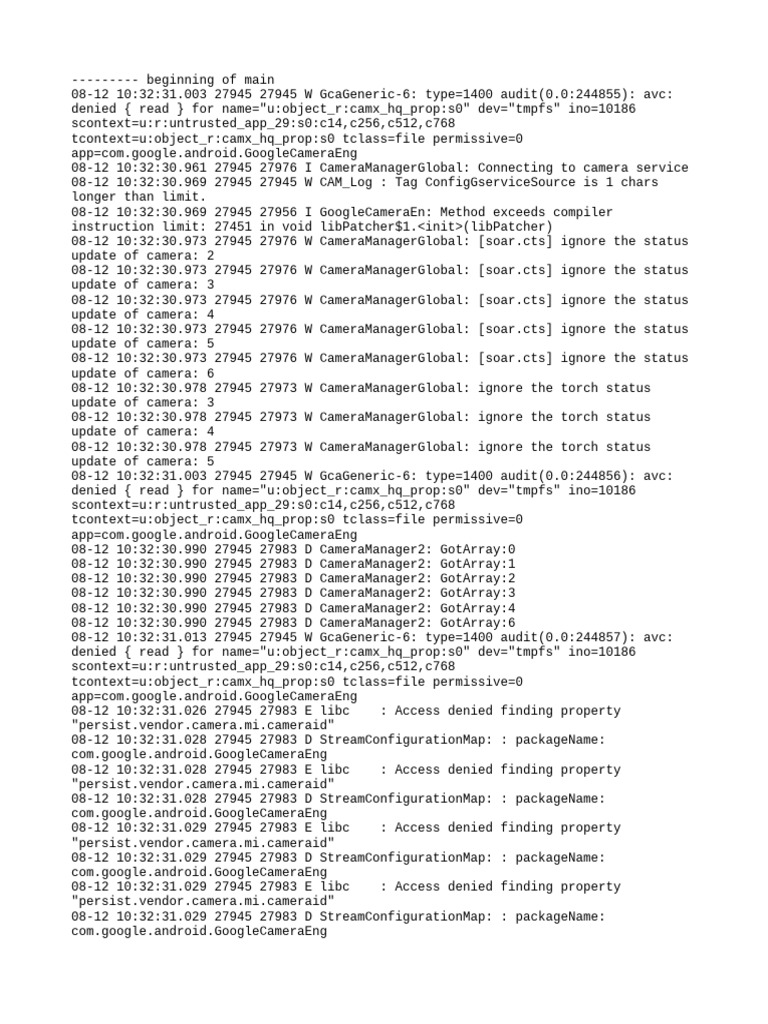 Log Cat 1691811150887 | PDF | Computer Programming | Computing