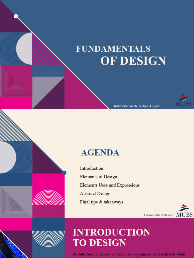Fundamentals of Design | PDF | Length | Space