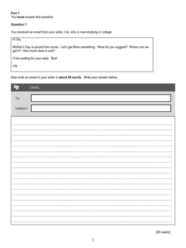 Writing P2 - Mid-Year 2021 - F5 | PDF | Human Communication