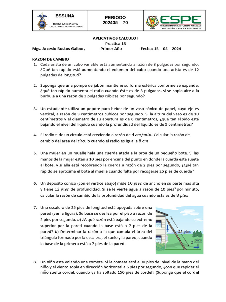 AC-I Practica 13 | PDF | Avión