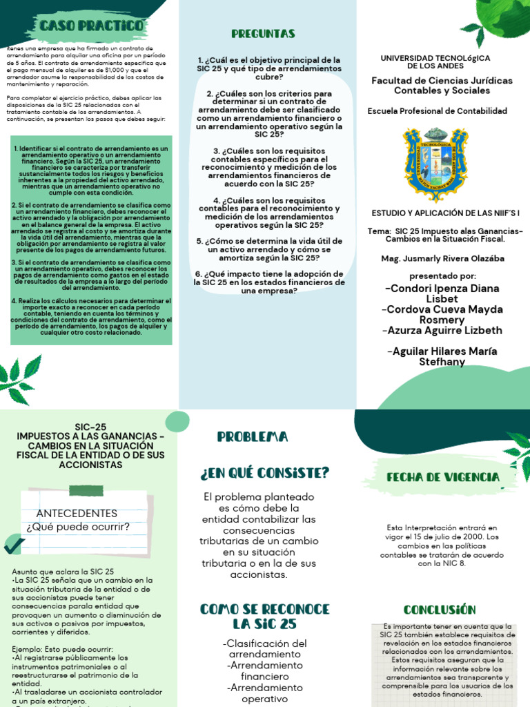 Sic 25.... | PDF | Contabilidad | Estado financiero