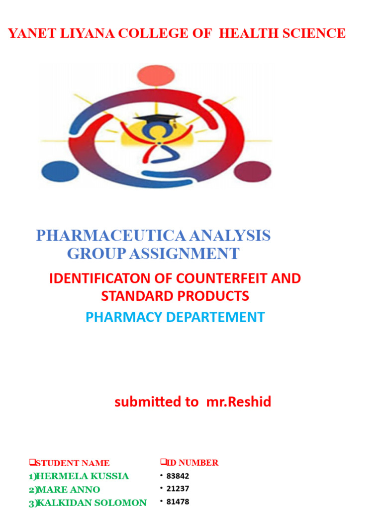 Analysis Assignment G-3 | PDF | Pharmacy | Counterfeit