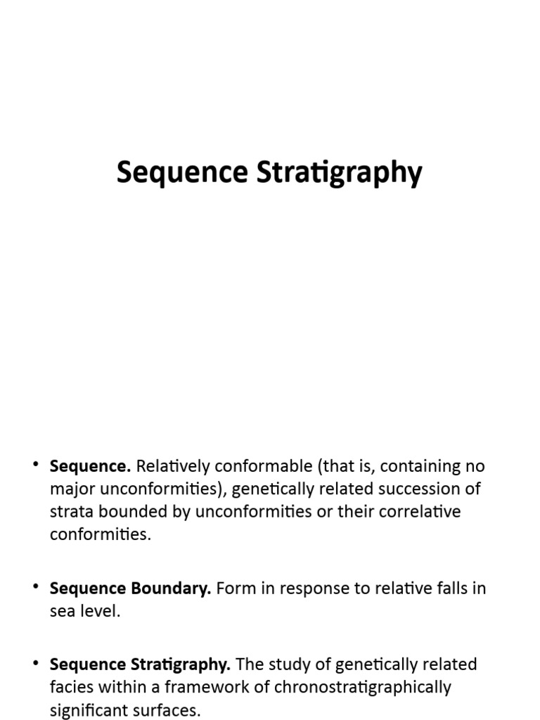 3a Sequence Boundaries (1) | PDF | Sedimentology | Hydrography