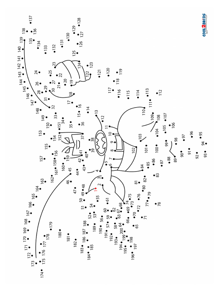 Free Dot To Dot 1 200 Printables | PDF