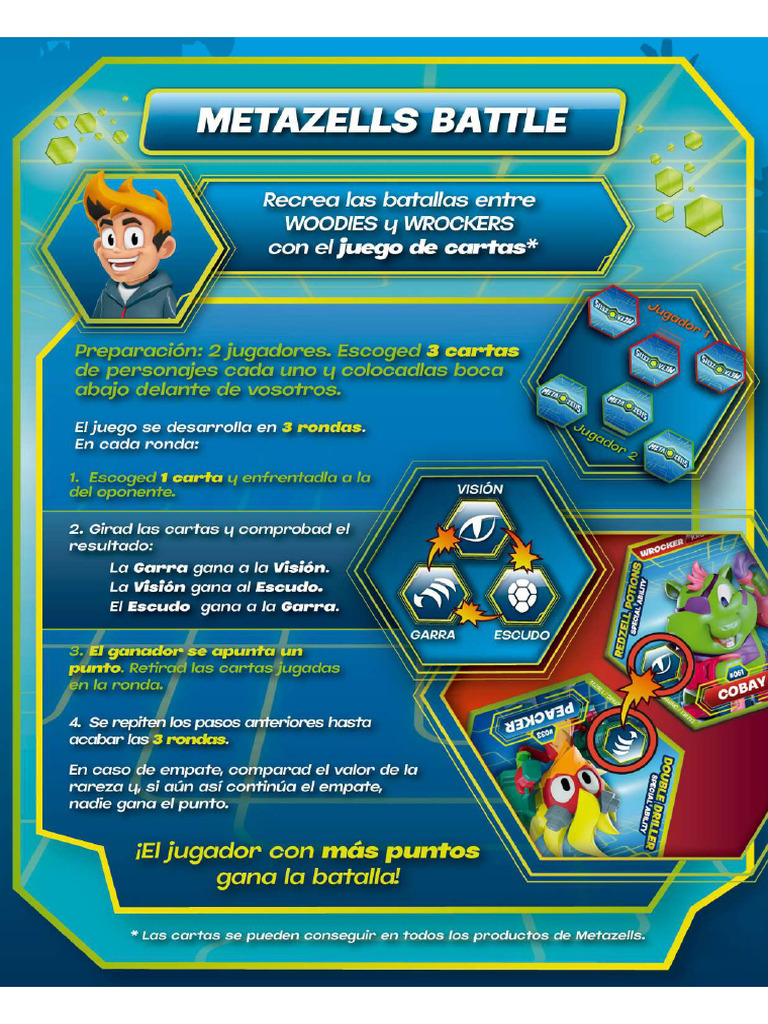 METAZELLS Como-Jugar | PDF