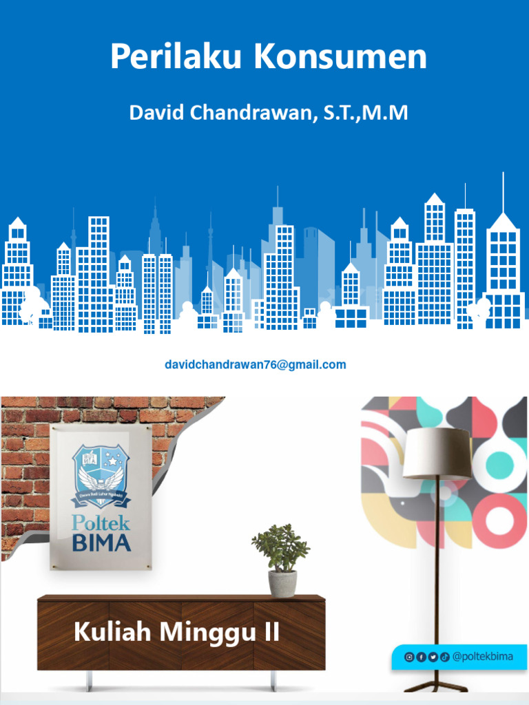 Materi Kuliah 2 Perilaku Konsumen Poltek Bima 09 April 2022 | PDF ...