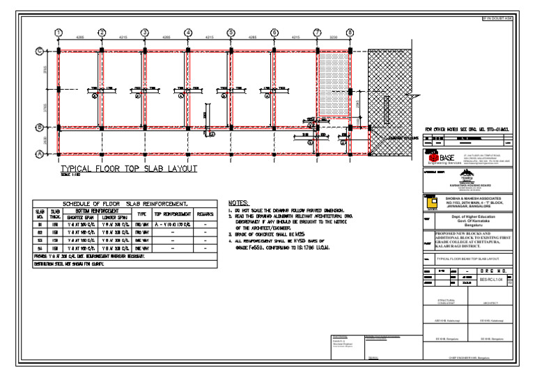 C6.fgc-Chitapur-Typical Floor Layout and Details | PDF | Bangalore