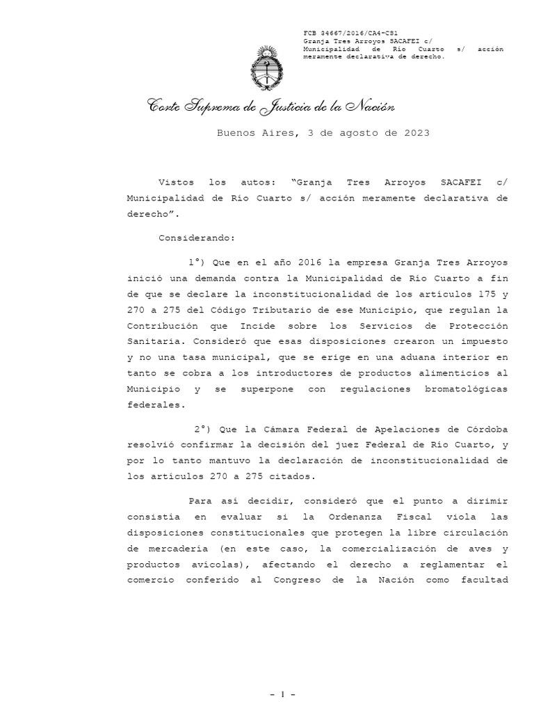 TP1 - Documento Extra 1 | PDF | Constitución | Jurisdicción