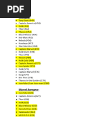 Omnitrix Codes | PDF