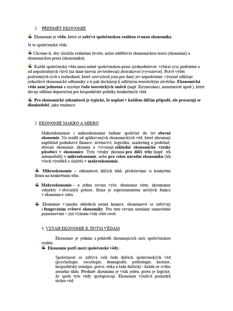 Ekonomie - Učebnice | PDF