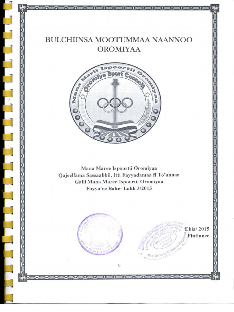 Qajeelfama Mmi | PDF