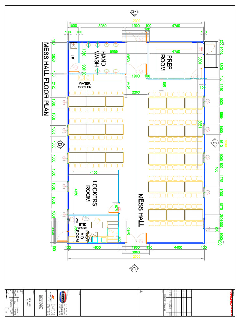 Mess Layout Revised 22052024 | PDF