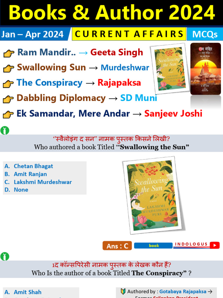 Books Author 2024 CA (2024 R) | PDF