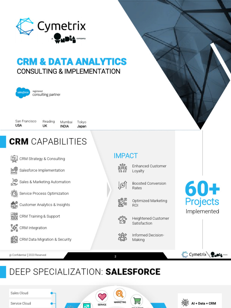 Cymetrix Updated Deck With Accelerator For SMFC | PDF | Customer Relationship Management | Cloud ...