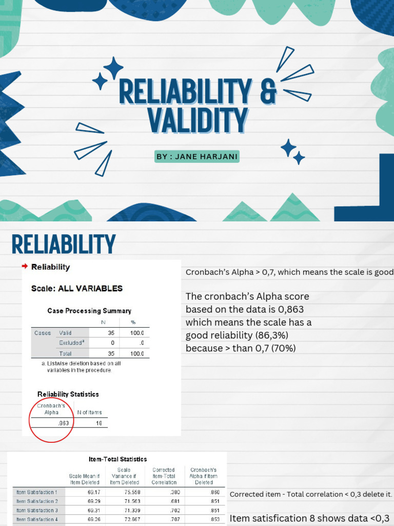 Reliability & | PDF
