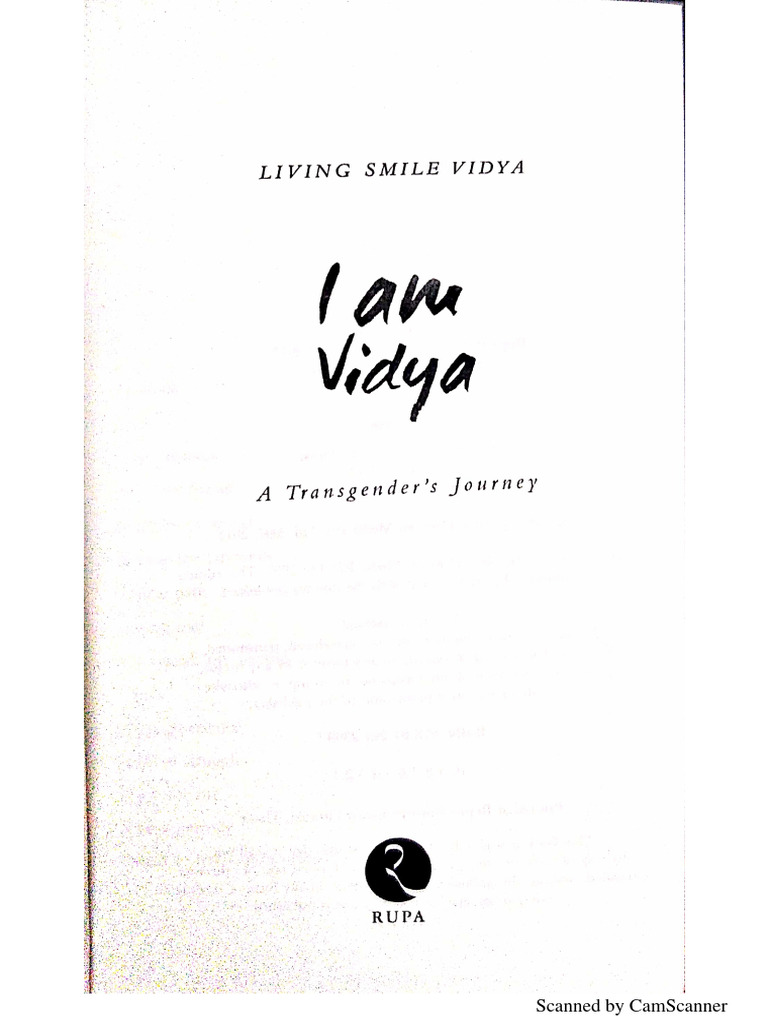 4.1 Living Smile Vidya - Accept Me! in I Am Vidya | PDF
