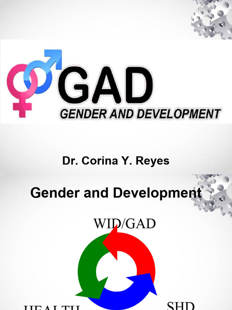 GAD PPT | PDF | Gender | Gender Studies