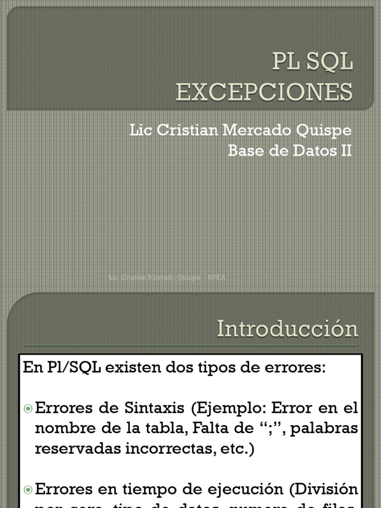 PL SQL_4 | PDF | Pl / Sql | SQL