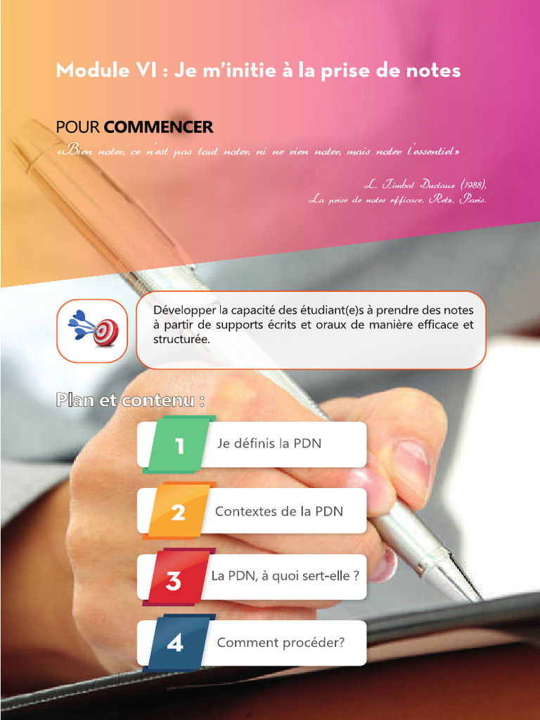 Prise de Notes | PDF